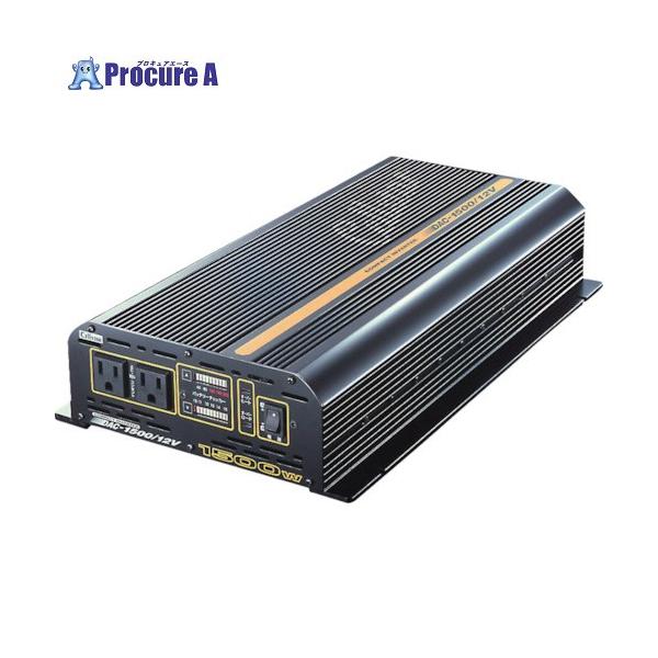 【送料都度見積】●入力電圧(V)：DC12●定格出力(W)：1200●最大出力(W)：1500●接続コード：1.5ｍ(クリップ付)●幅(mm)：240●奥行(mm)：432●高さ(mm)：80●出力電圧(V)：AC100●定格出力電力(W)...