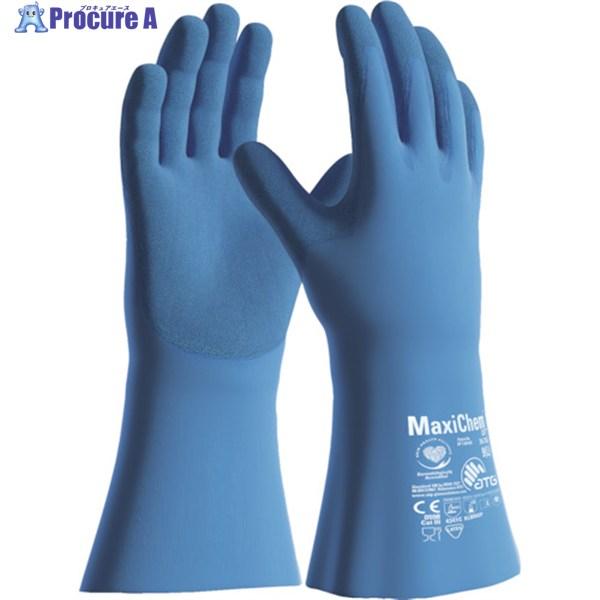 ●色：ブルー●サイズ：S●全長(cm)：35.0●手のひら周り(cm)：20.6●中指長さ(cm)：7.5●厚さ(mm)：1.3●EN ISO 374-1:2016規格：Type A K.L.M.N.O.P●すべり止め：あり●EN388 2...