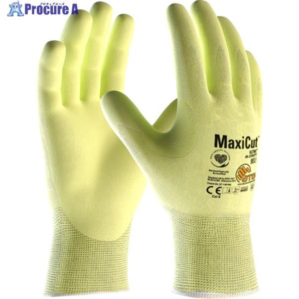 ●色：イエロー●サイズ：M●全長(cm)：22.0●手のひら周り(cm)：18.4●中指長さ(cm)：7.2●厚さ(mm)：1.1●ゲージ数：15●EN388 2016規格：4442C●EN388 2003規格：4542●すべり止め：あり●...