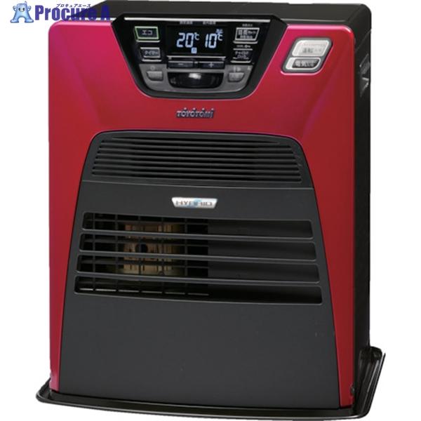 ●電源(V)：単相100●暖房出力(kW)：3.19〜0.79●タンク容量(L)：5●本体寸法(mm)幅：376●本体寸法(mm)奥行：296●本体寸法(mm)高さ：438●電源コード長さ(m)：1.8●色：ディープレッド●暖房目安コンクリ...