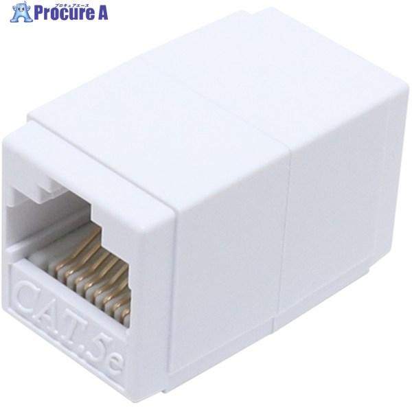 ●色：ホワイト●幅(mm)：14.5●奥行(mm)：29.5●高さ(mm)：16.1●カテゴリ：カテゴリ5e●コネクタ：RJ45、8極8芯、ストレート全結線、UTP●規格：カテゴリー5e準拠●最大延長距離：2本合計50mまで※規格対応ケーブ...