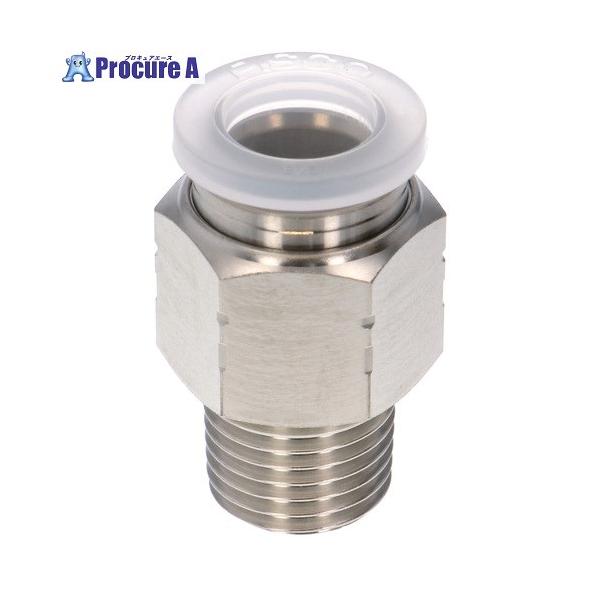 【送料都度見積】●適合チューブ外径(mm)：φ9.53●最高使用圧力(MPa)：1.0(at0〜20℃)●使用流体：空気、水、その他薬品など●使用圧力：-100kPa●使用温度範囲(℃)：0〜80(凍結なきこと)●形状：ストレート●適合チュ...