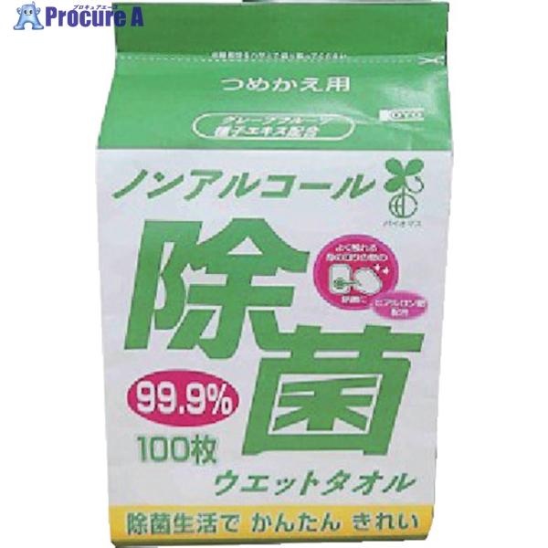 ●シートサイズ(mm)：123×180●箱入数：24●入数(枚)：100●タイプ：詰替用/ノンアルコール