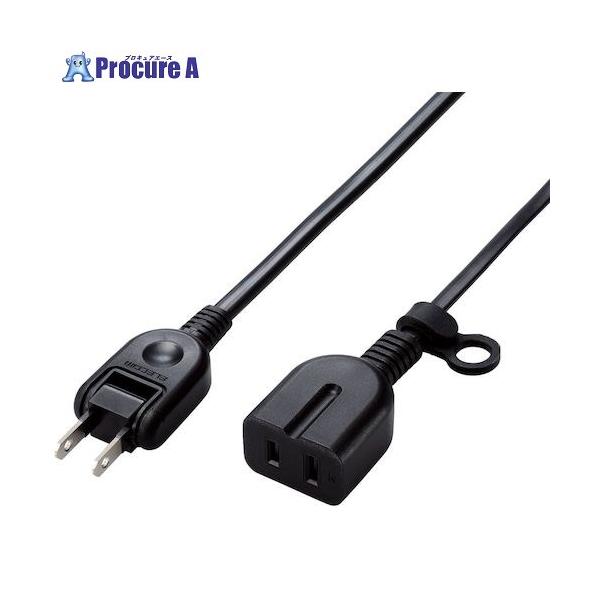 ●コンセント数：1個口●色：ブラック●幅(mm)：33●奥行(mm)：60●高さ(mm)：22●プラグ形状：2ピン●コンセント形状：2ピン