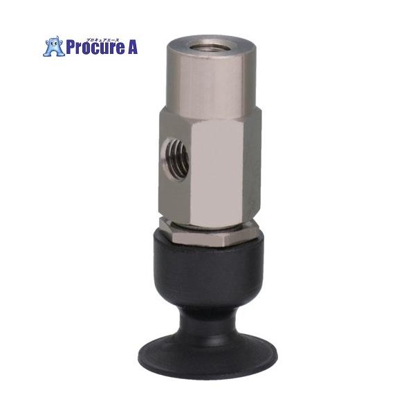 【送料都度見積】●パッド外径(mm)：φ8●タイプ：ソフト●真空取出口：M5×0.8●ホルダ形状：固定式、取出口横、メネジ、ミニ