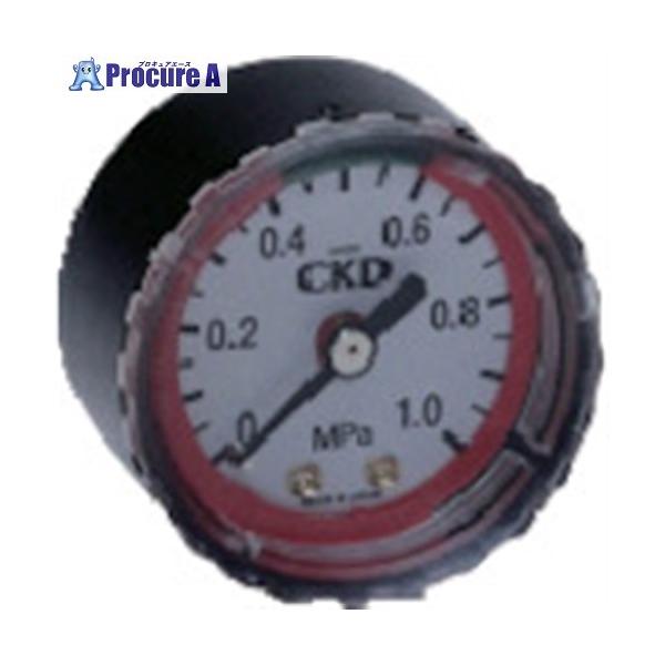 ●圧力レンジ(MPa)：0〜1.0●最小目盛(MPa)：0.05●形状：丸形●外径(mm)：42.5●測定流体：圧縮空気●接液部材質：黄銅●精度：フルスケール±3%●接続部サイズ：R1/4●使用流体：圧縮空気●セーフティーマーク設定範囲(M...