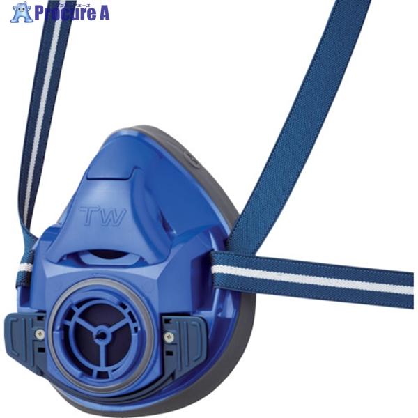 ●サイズ：M●縦(mm)：118●横(mm)：100●吸気抵抗(Pa)：50●排気抵抗(Pa)：70●国家検定合格番号：防毒マスク：第TN585号、防じんマスク：T2フィルタ使用時　第TM761号、X1フィルタ使用時　第TM760号●適合ろ...