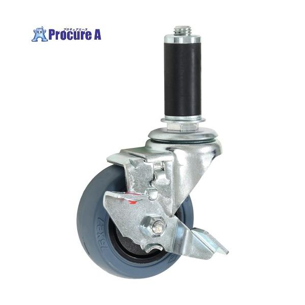 【送料都度見積】 ※個人宅様送り不可 ●タイプ：自在●車輪径(mm)：75●車輪幅(mm)：27●H取付高さ(mm)：98●実用耐荷重(daN)：60●A差し込み部長さ(mm)：59●Bカップリング径：Φ23.5●E偏心(mm)：34