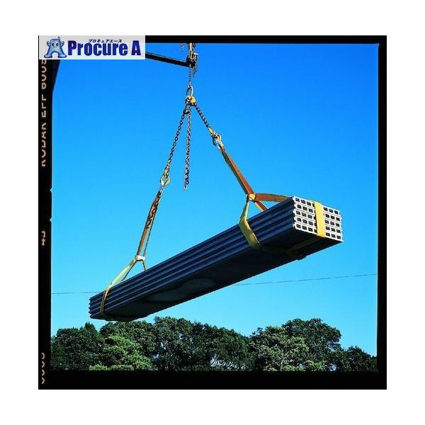 【送料都度見積】●全長(m)：4.5●破断荷重(ストレート時）(ｔ)：15●ベルト幅(mm)：75