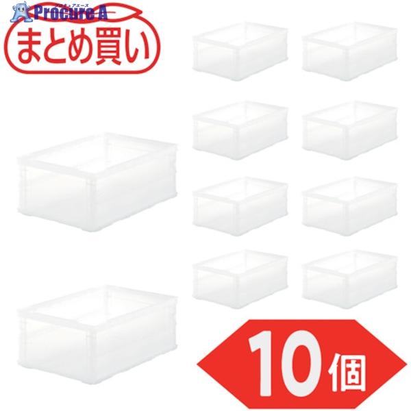 ●容量(L)：43.9●色：透明●外形寸法(mm)間口：530●外形寸法(mm)奥行：366●外形寸法(mm)高さ：272●有効内寸(mm)間口：493●有効内寸(mm)奥行：335●有効内寸(mm)高さ：258●折りたたみ高さ(mm)：5...