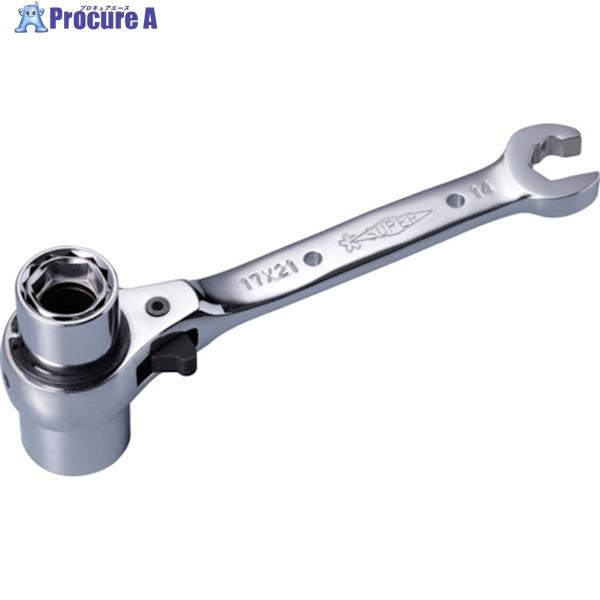 ●対辺寸法(mm)：17×19、21×24●全長(mm)：185●厚さ(mm)：68.4●色：シルバー●スパナ部対辺(mm)：14