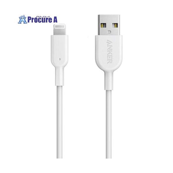 ●色：ホワイト●長さ(m)：0.9●コネクタ形状：USB-A / ライトニング●対応出力：5V=2.4A (12W)●データ転送速度：最大480Mbps
