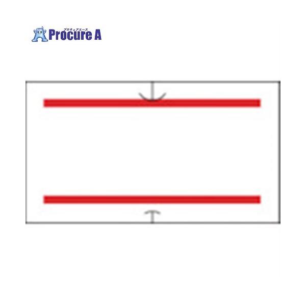 ●印字：赤二本線強粘●ラベルサイズ(mm)：12.0×21.6●ラベル数(枚)：1000●適合ラベラー：WA1003514、WA1003515