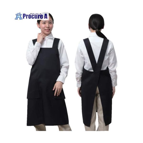●色：黒●サイズ：フリー●タイプ：胸あてエプロン