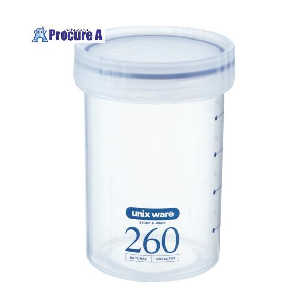 ●容量(L)：0.26●外形寸法(mm)幅：75●外形寸法(mm)奥行：75●外形寸法(mm)高さ：103●色：ナチュラル●容量(ml)：260