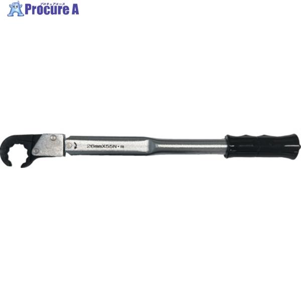 ●設定トルク(N・m)：55●トルク調整範囲(N・m)：55●全長(mm)：380●フレアナットサイズ：1/2インチ●二面幅寸法(mm)：26