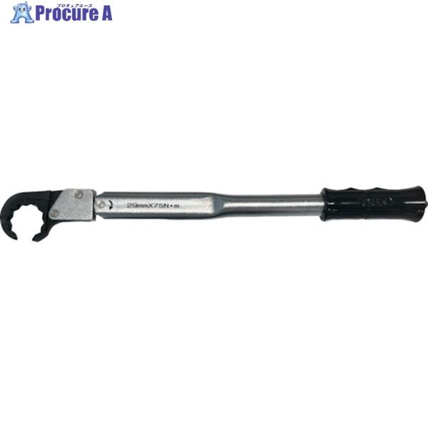 ●設定トルク(N・m)：75●トルク調整範囲(N・m)：75●全長(mm)：380●フレアナットサイズ：5/8インチ●二面幅寸法(mm)：29