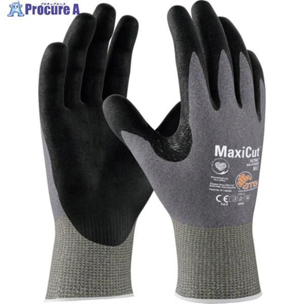 ●色：グレー/ブラック●サイズ：L●全長(cm)：24.0●手のひら周り(cm)：20.0●中指長さ(cm)：7.6●厚さ(mm)：1.10●ゲージ数：15●EN388 2016規格：4343D●耐切創レベル3/D●コーティング：手のひら側