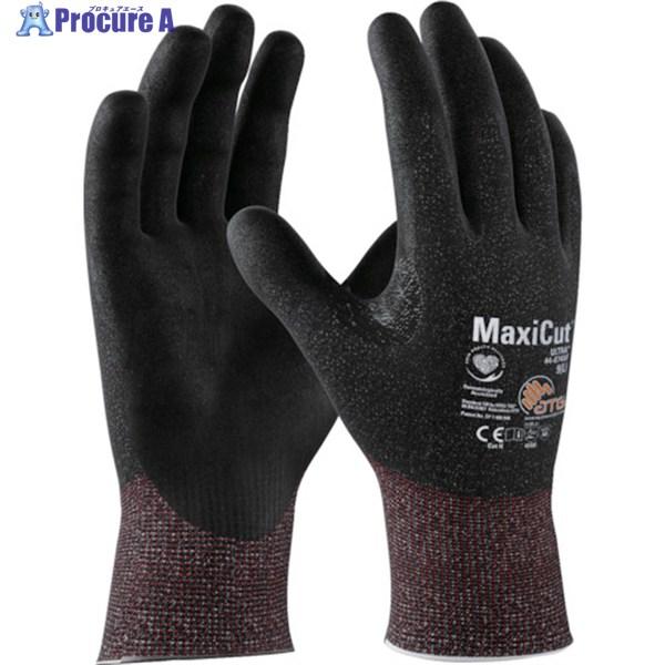 ●色：ブラック●サイズ：XL●全長(cm)：25.0●手のひら周り(cm)：20.0●中指長さ(cm)：8.0●厚さ(mm)：1.30●ゲージ数：15●EN388 2016規格：4243F●耐切創レベルF●コーティング：手のひら側