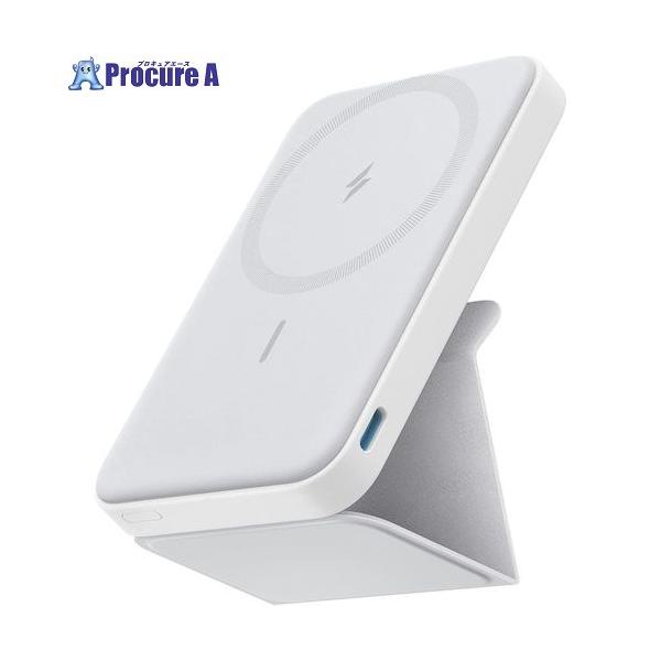 【送料都度見積】●色：ホワイト●ポート数：1●幅(mm)：67●奥行(mm)：13●高さ(mm)：67●容量(mAh)：5000●コネクタ形状：USB-C●入力：5V=2.4A (最大12W)●出力：5V=2.4A (最大12W)●ワイヤレ...