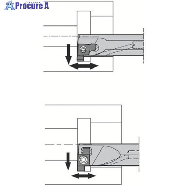 【代引決済不可】  ●適合チップ：GE-A●溝幅(mm)：1.0〜2.0●エクセレントバー●オイルホール付き●スクリュークランプ方式