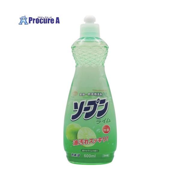 ●容量(ml)：600●香り：ライム●希釈倍率(倍)：1●標準使用濃度：●使用量の目安／水1Lに対して1.5ml（料理用小さじ1杯は約5ml）●スポンジ除菌／スポンジをよく絞り、約8mlの原液をつけ、全体に浸透させ次に使用するまで置いておく...