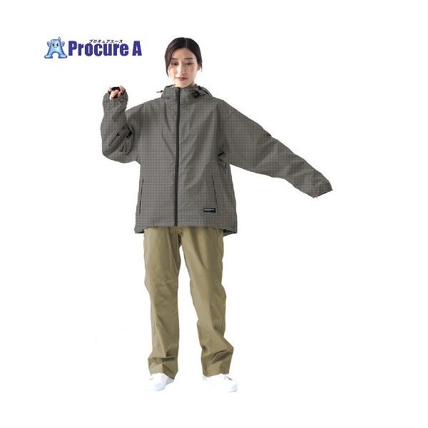 ●色：千鳥●サイズ：Ｌ●身長(cm)：160~170●胸囲(cm)：86~94●ウエスト(cm)：70~78●股下(cm)：74●耐水圧：10000mm以上●着丈(cm)：74●適合身長(cm)：160~170●胸幅(cm)：61●ウエスト...