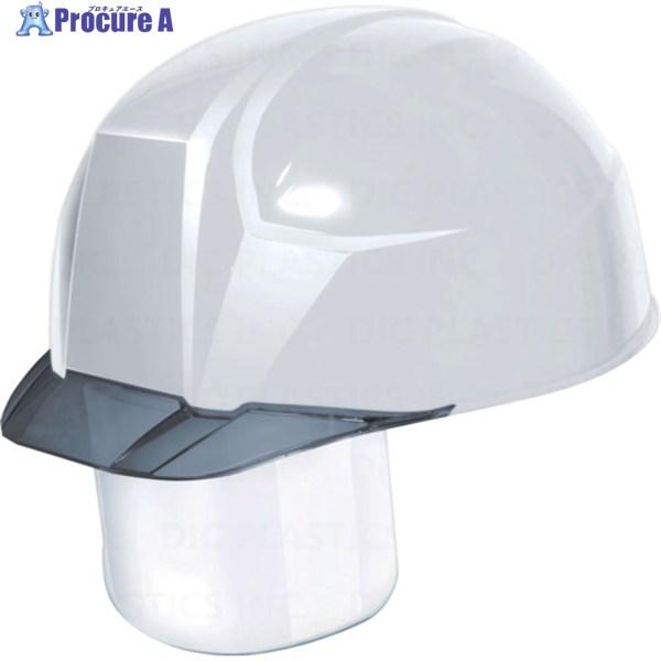 ●帽体色：白●バイザー色：スモーク●シールド色：クリア●頭囲(cm)：53〜62●衝撃吸収ライナー有無：有●墜落時保護用：○●通気孔有無：無し●タイプ：成形内装●溝有無：有
