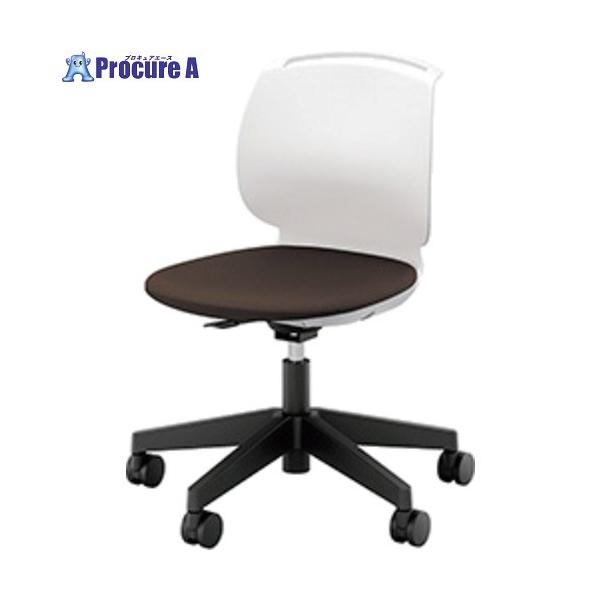 ※個人宅様送り不可 ●座幅(mm)：439●座奥行(mm)：426●座面高さ(mm)：437〜520●幅(mm)：634●奥行(mm)：577●高さ(mm)：792〜875●張地：布張り●色：コーヒー●背面色：ホワイト●座面色：コーヒー●脚...