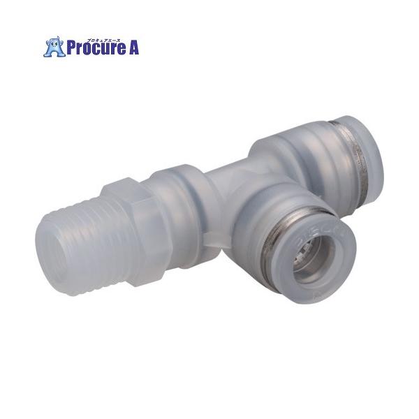 【送料都度見積】●最高使用圧力(MPa)：1.0(at0〜20℃)●使用流体：空気、水、その他薬品など●使用圧力：-100kPa●使用温度範囲(℃)：0〜80(凍結なきこと)●形状：ブランチティー●適合チューブ外径(インチ)：1/2●適用ネ...