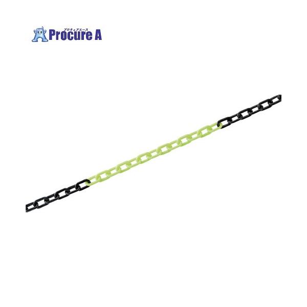 【送料都度見積】●色：蛍光黄/黒●長さ(m)：10●線径：6mmφ●チェーン内径：9×26mm