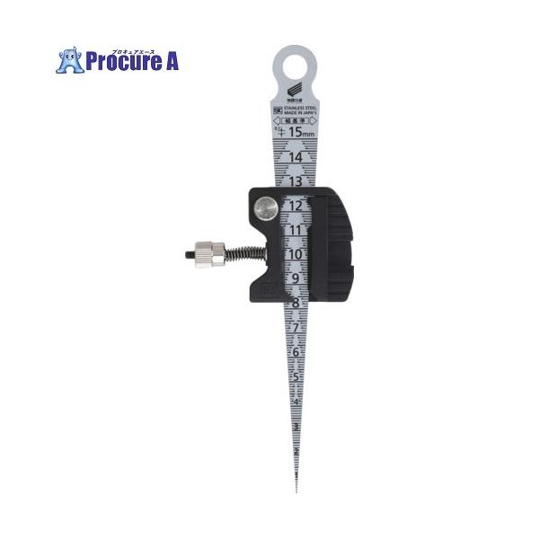 ●長さ(mm)：150●測定範囲(mm)：1-15●器差(mm)：±0.05●精度(mm)：±0.05●厚さ(mm)：1