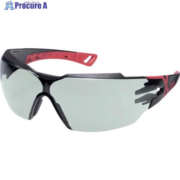 ●レンズ色：グレー●テンプル色：ブラック×レッド●幅(mm)：150●高さ(mm)：60●長さ(mm)：55●レンズ厚(mm)：2.2●遮光度：IR-ex1.7●適合規格：EN 166：2001/EN 171：2002/EN 169：200...