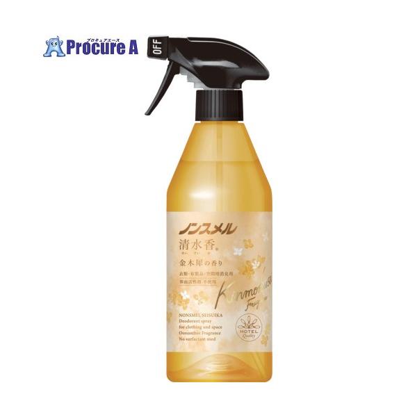 ●容量(g)：445●容量(ml)：400●容量(kg)：0.445●容量(L)：0.4●香り：金木犀●内容量：400ML●タイプ：衣類・布製品用●消臭対象：汗・体臭・タバコ・料理・ペットなど