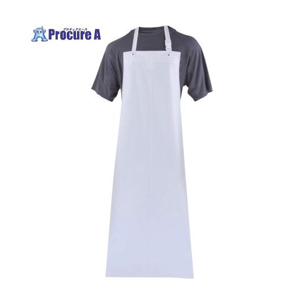 【送料都度見積】 ※車上渡し ●色：ホワイト●着丈(cm)：120●幅(cm)：90●厚さ(mm)：0.3●タイプ：肩紐可調整タイプ●長さ(cm)：120