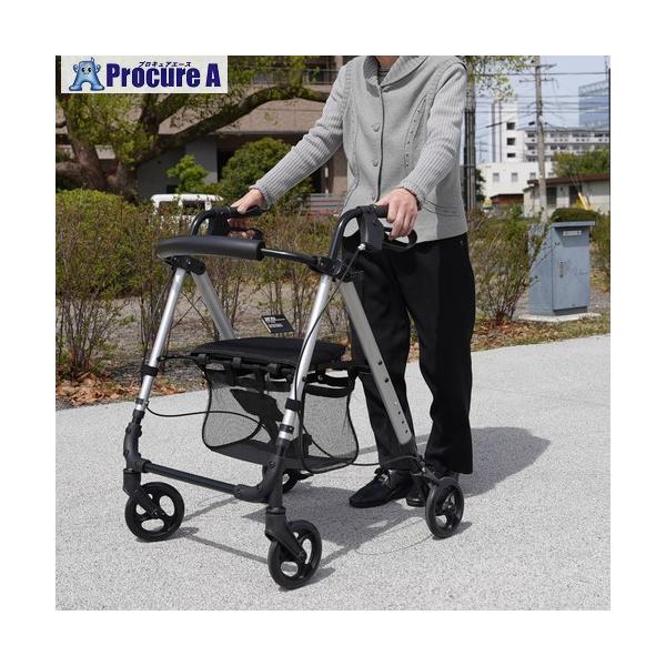 ※個人宅様送り不可 ●幅(mm)：640●奥行(mm)：730●高さ(mm)：905〜965サイズ(ｃｍ)：縦64×横39×高さ93〜112.5(収納時)●座面サイズ(ｃｍ)：約37×24●最大使用体重(ｋｇ)：100●座面耐荷重(ｋｇ)：...