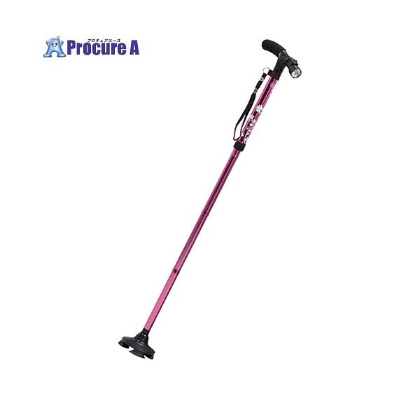 ※個人宅様送り不可 ●全長(cm)：全長770〜最大890(5段階)　折りたたみ時約300使用電池：LR44電池×4個(テスト電池付属)●色：ピンク●セット内容：本体、収納袋