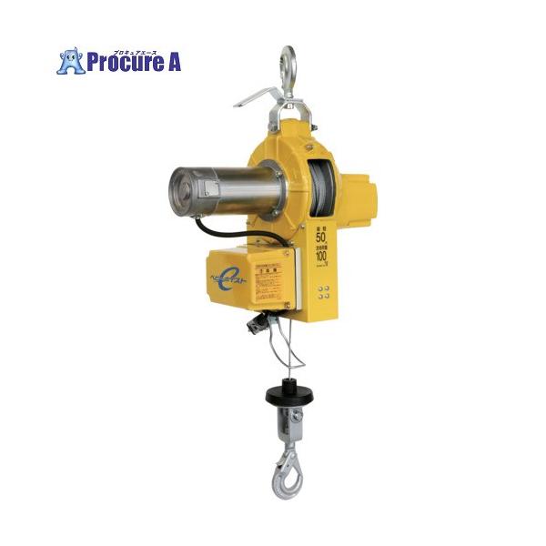 ※車上渡し ●定格荷重(t)：0.16●標準揚程(m)：20●巻上モータ容量(kW)：0.4●巻上速度(m/min)低速：3〜3.5●巻上速度(m/min)高速：11〜13●巻上モータ容量(kW)50Hz：0.4●巻上モータ容量(kW)60...