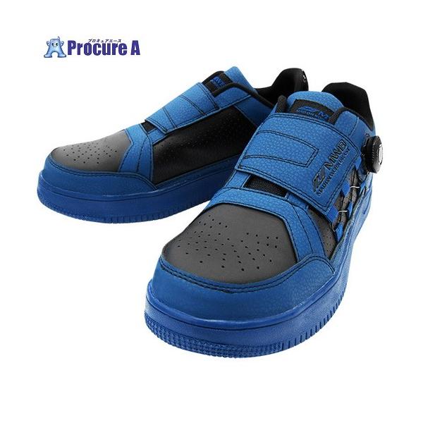 【送料都度見積】●寸法(cm)：２７．０●足幅サイズ：2E相当●色：ブルー●タイプ：ダイヤル式ワイヤーレース