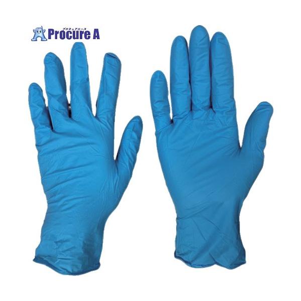 ●色：ブルー●サイズ：M●全長(cm)：24.5●手のひら周り(cm)：19●中指長さ(cm)：8.2●厚さ(mm)：0.09●粉(あり・なし)：なし●すべり止め：あり●エンボス加工：指先●左右の区別：左右兼用