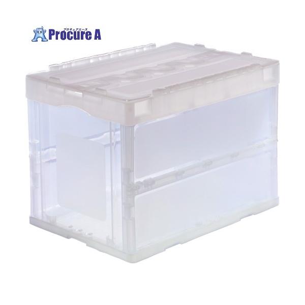 ●容量(L)：60●色：透明●外形寸法(mm)間口：530●外形寸法(mm)奥行：366●外形寸法(mm)高さ：389●有効内寸(mm)間口：493●有効内寸(mm)奥行：335●有効内寸(mm)高さ：359●折りたたみ高さ(mm)：95●...