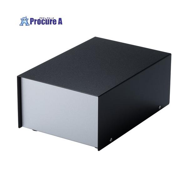 ●色：ブラック/メタリックシルバー●高さ(mm)：90●縦(mm)：220●横(mm)：150