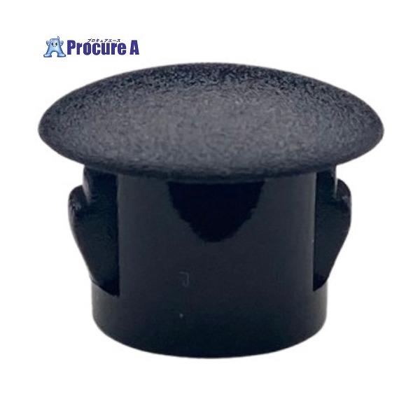 【送料都度見積】●色：黒●適合ねじ：適合穴径：5.8〜6.2●適合カバー：最大適合板厚：1.6取り付け径(mm)：5.7●取り付け長(mm)：5.7●ツバ径(mm)：7.7