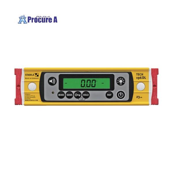 ●長さ(mm)：230●高さ(mm)：60●厚さ(mm)：30●マグネット：無●最小表示：角度0.05°、勾配0.1%、立ち上がり1mm/m●デジタル表示部精度：水平垂直±0.05°、水平垂直以外±0.1°●気泡管精度：気泡管無●電源：単３...