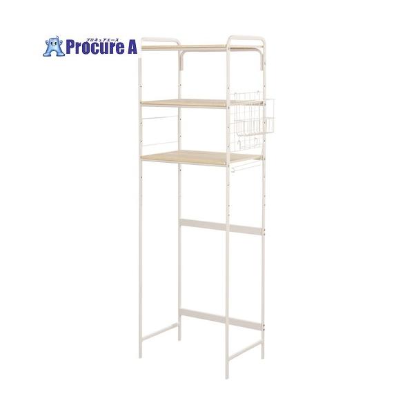 【送料都度見積】●外形寸法(mm)幅：580●外形寸法(mm)奥行：395●外形寸法(mm)高さ：1800●サイドバスケット取り付け時サイズ(約)(mm)：670×395×1800●耐荷重（約）：全体22kg、棚板1枚あたり12kg、サイド...