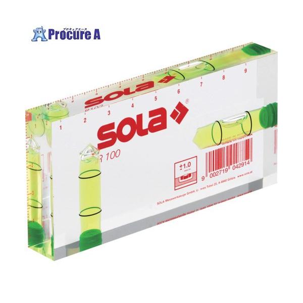 ●長さ(mm)：100●高さ(mm)：42●厚さ(mm)：21●マグネット：なし●本体色：ホワイト●気泡管色：グリーン●感度：標準1mm/m（約0.057°）本体：アクリルグラス