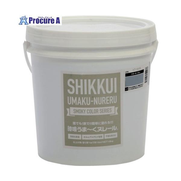 ●色：スモーキーブルー●容量(g)：18000●塗布面積(［［Ｍ２］］)：約16/缶(1mm厚)●施工面積(［［Ｍ２］］)：16●容量(kg)：18●施工面積：約16/缶(1mm厚)●奥行(mm)：320●高さ(mm)：315●幅(mm)：320
