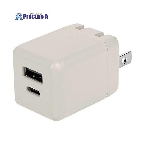 【送料都度見積】●幅(mm)：30●奥行(mm)：42●高さ(mm)：30●コネクタ形状：Type-C×1　Type-A×1●入力仕様：AC100V-240V 50/60Hz 0.7A●出力仕様：Type-C：DC5V/3A/DC9V/2....