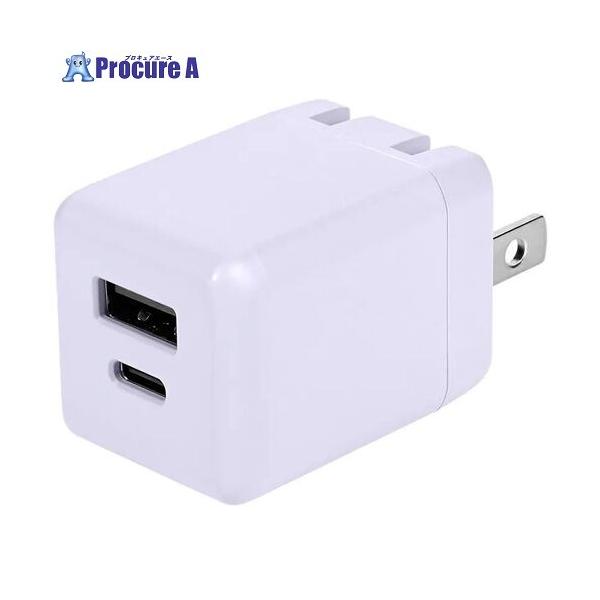 【送料都度見積】●幅(mm)：30●奥行(mm)：42●高さ(mm)：30●コネクタ形状：Type-C×1　Type-A×1●入力仕様：AC100V-240V 50/60Hz 0.7A●出力仕様：Type-C：DC5V/3A/DC9V/2....