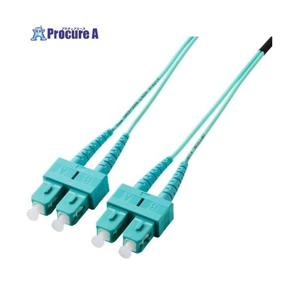 ●タイプ：マルチモード(OM3)●芯数：2芯●ケーブル径(mm)：2.0●長さ(m)：約5 ※コネクター含まず●色：アクア